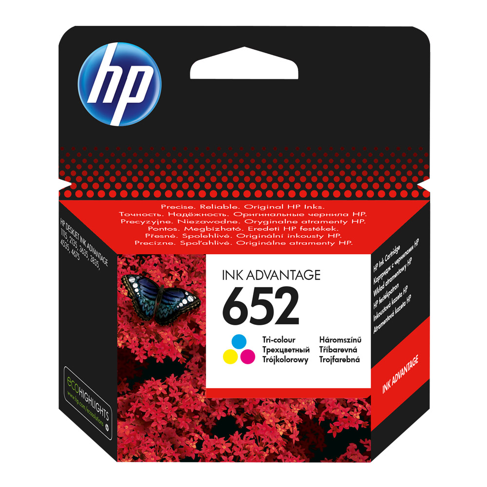 40050 - INK CARTRIDGE HP 652 COLOR – Advanced Digital Ltd