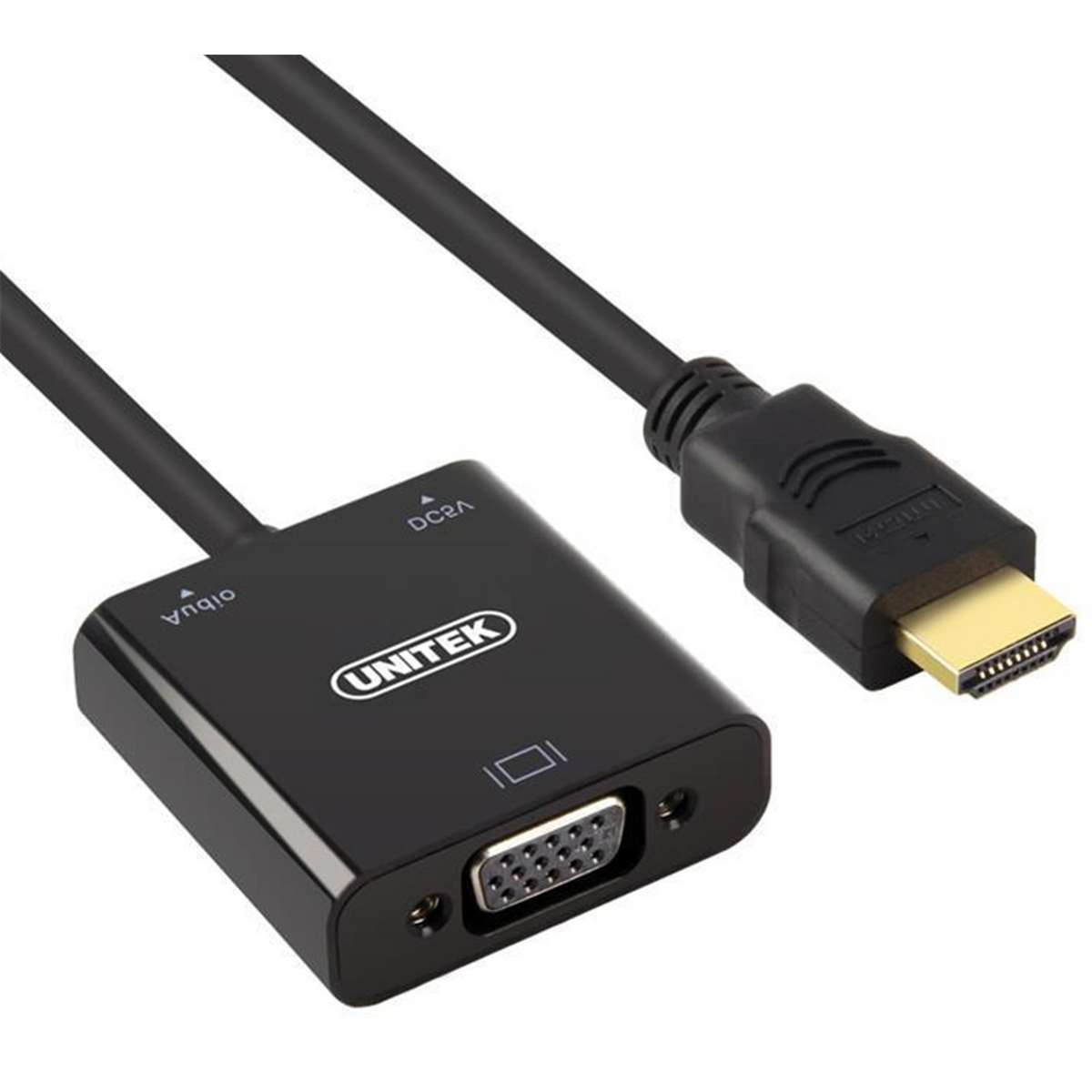 UNHDVG - UNITEK HDMI to VGA : Cable 2m – Advanced Digital Ltd